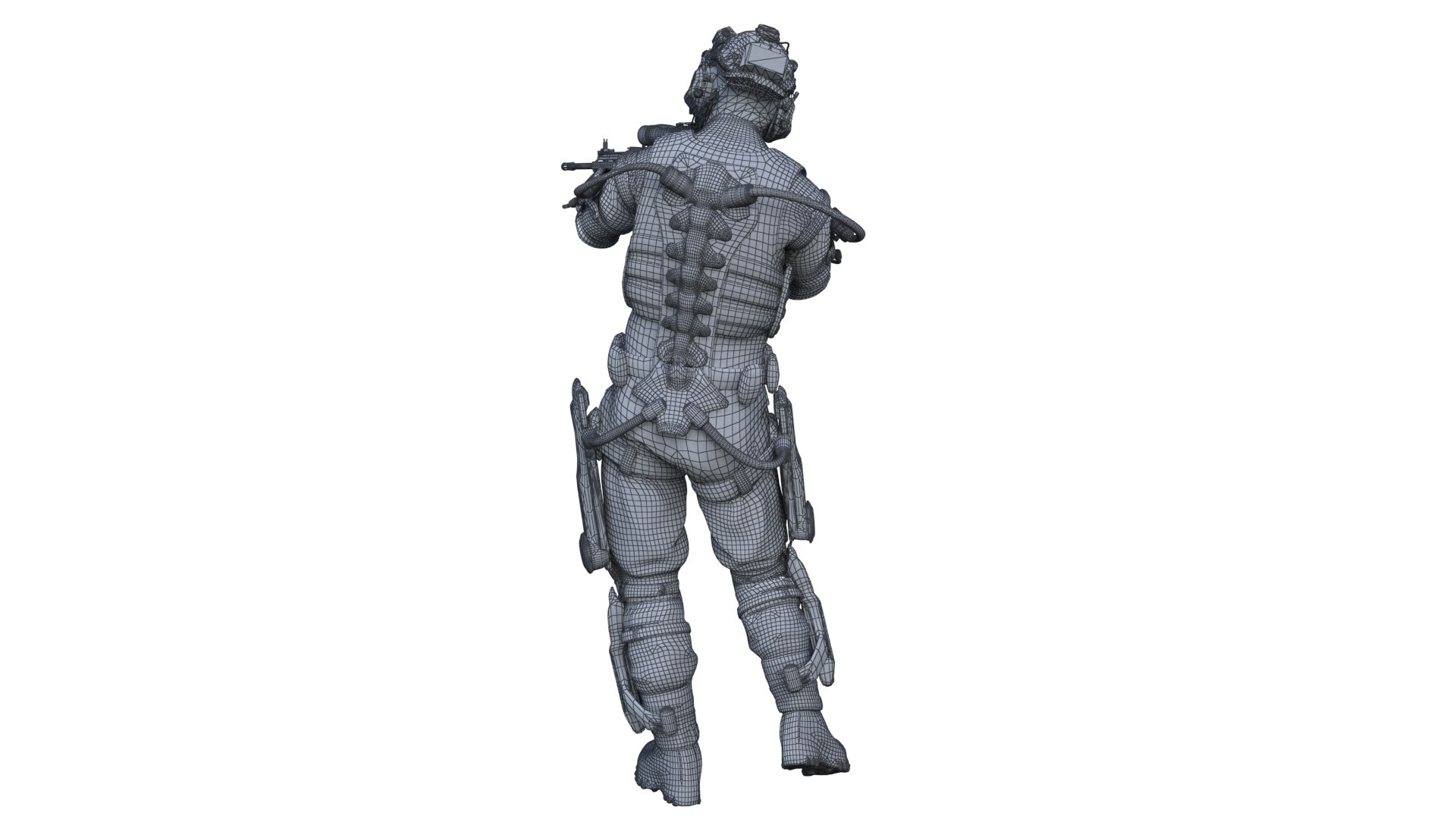 Military Soldier 3d Character SWAT Model - TurboSquid 2297656