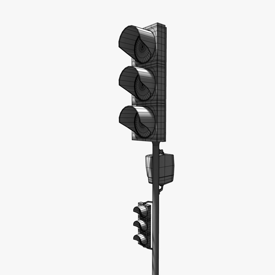 3d Traffic Lights Model