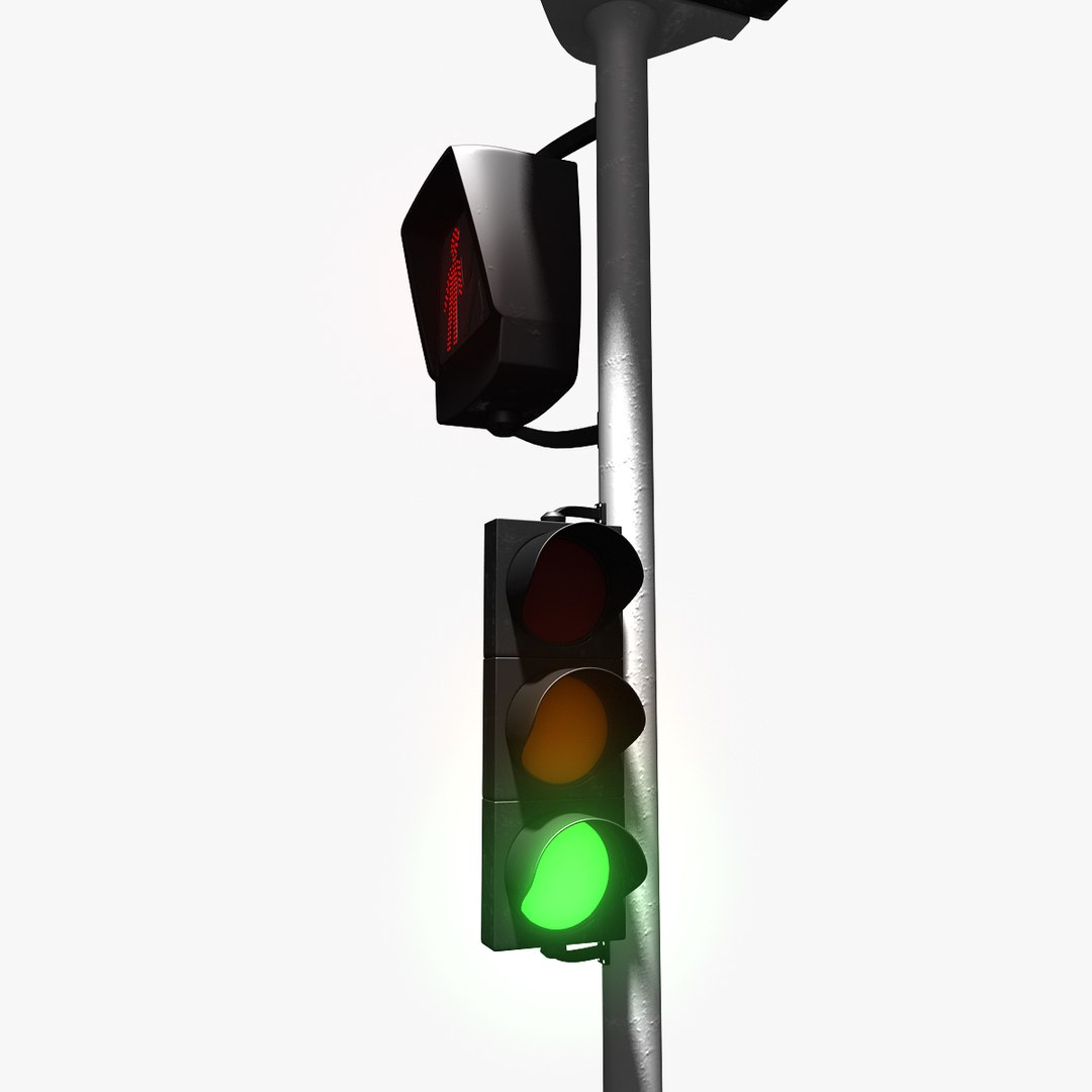 3d Traffic Lights Model