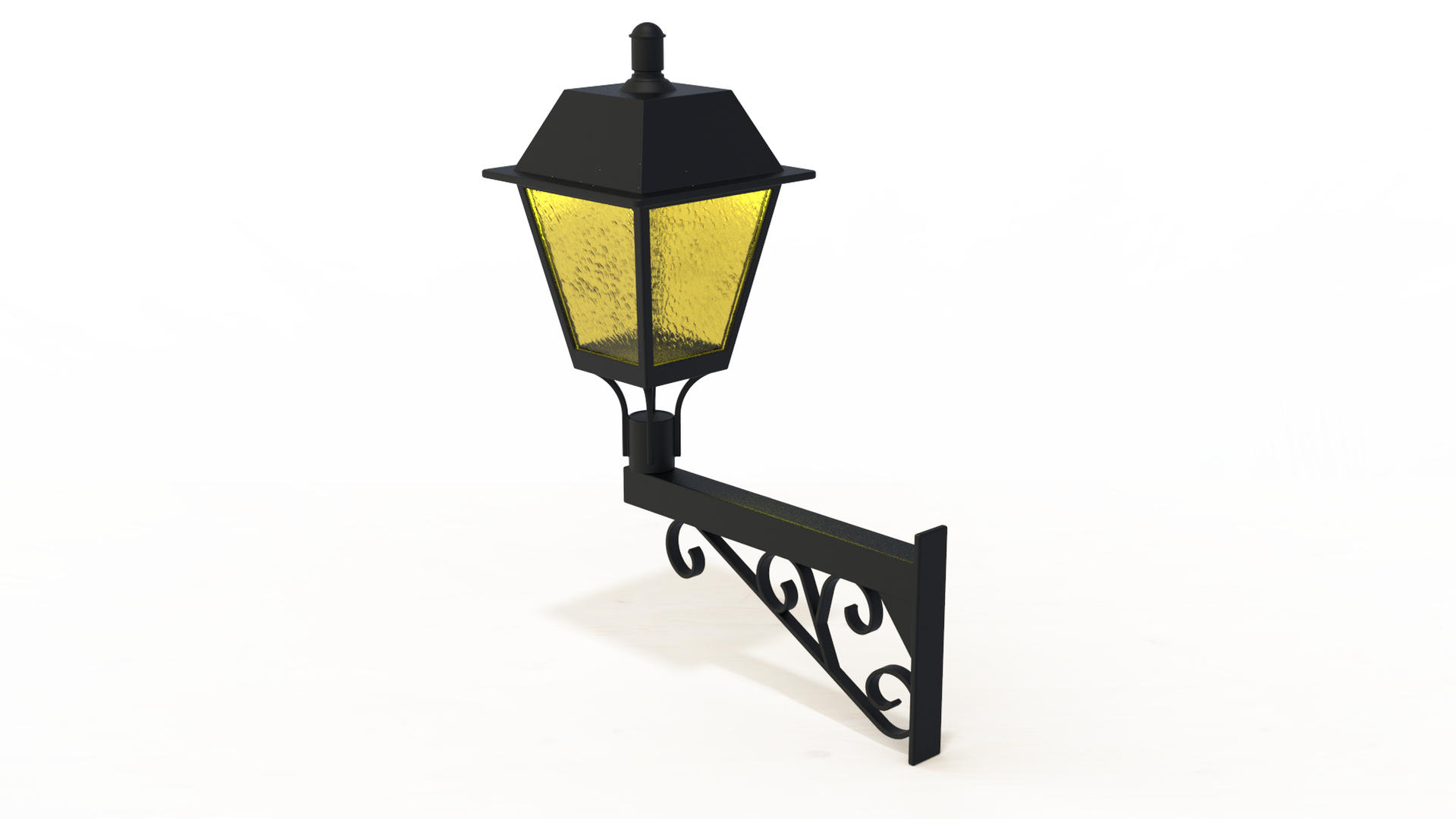 Wall Street Light 01 3D Model - TurboSquid 2141781
