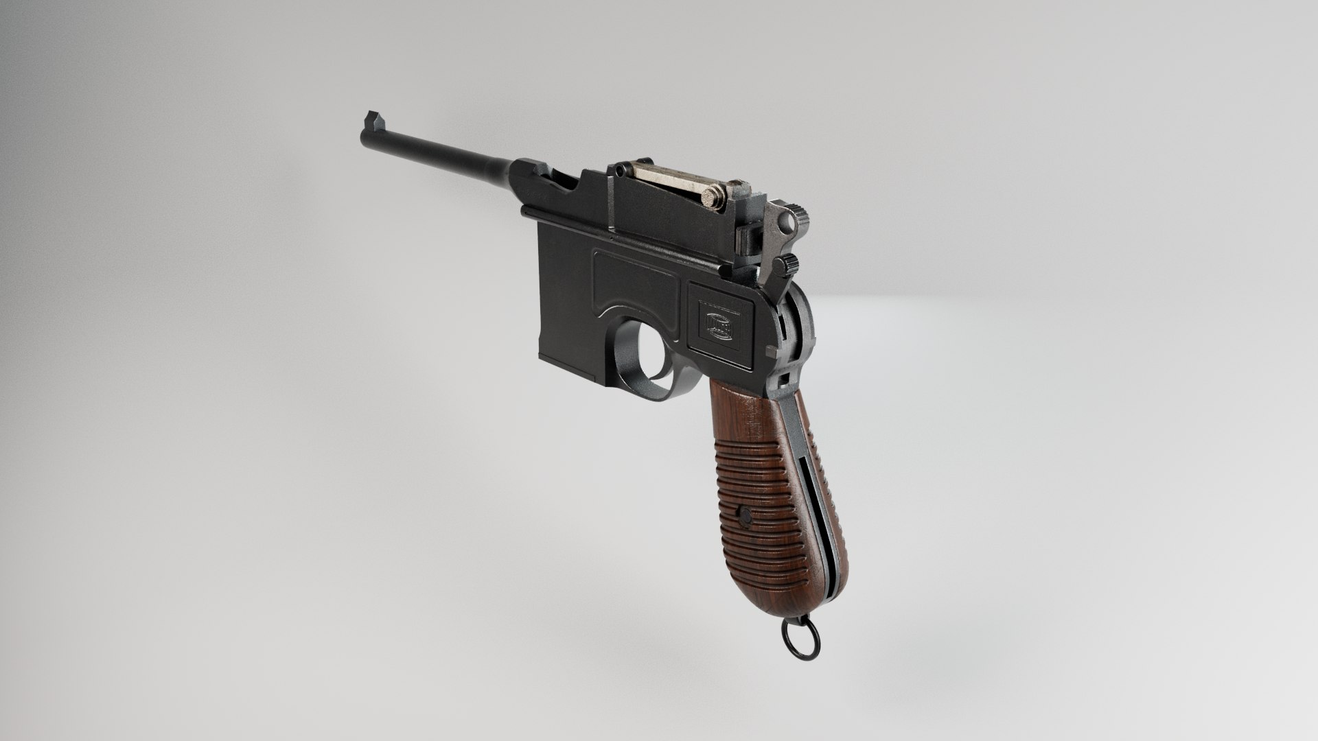 Mauser C96 - WW2 German Gun 3D - TurboSquid 1951178