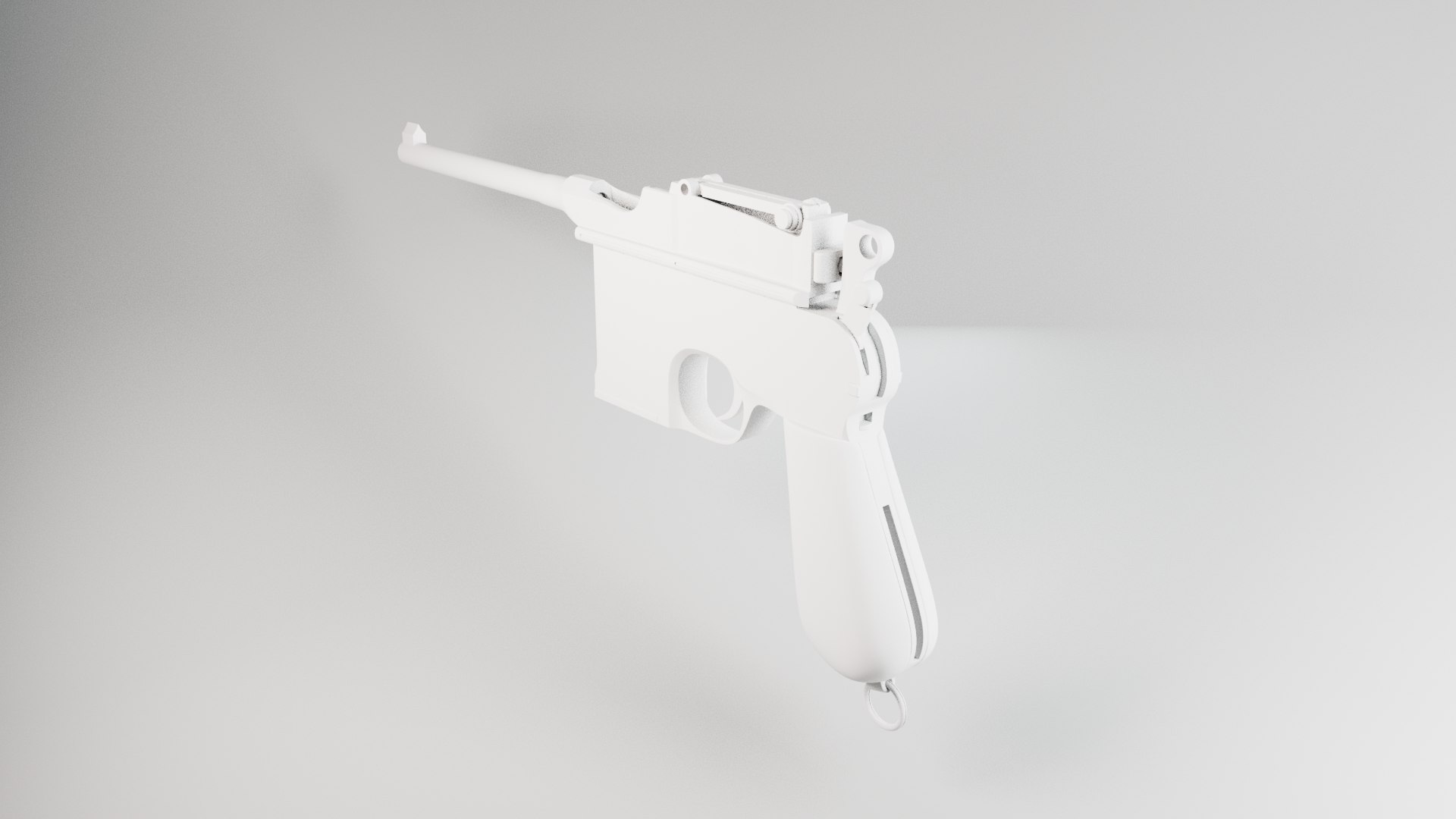 Mauser C96 - WW2 German Gun 3D - TurboSquid 1951178