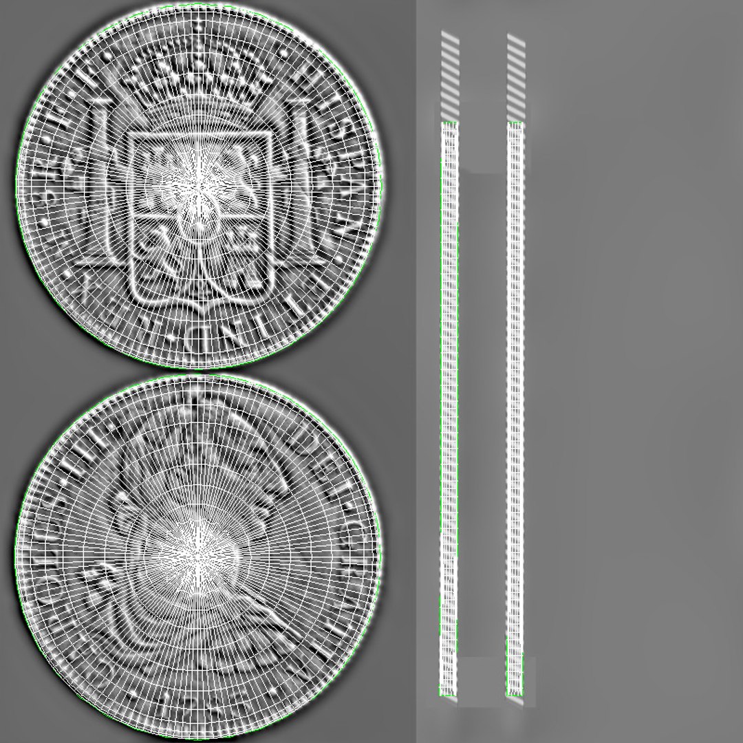 3d Max Gold Doubloon