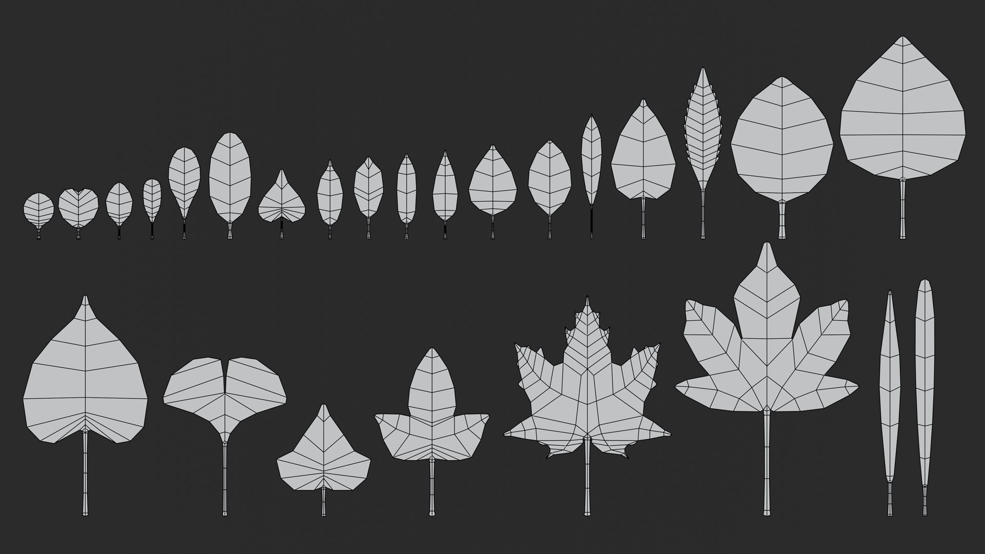 3D Leaves - TurboSquid 1973374