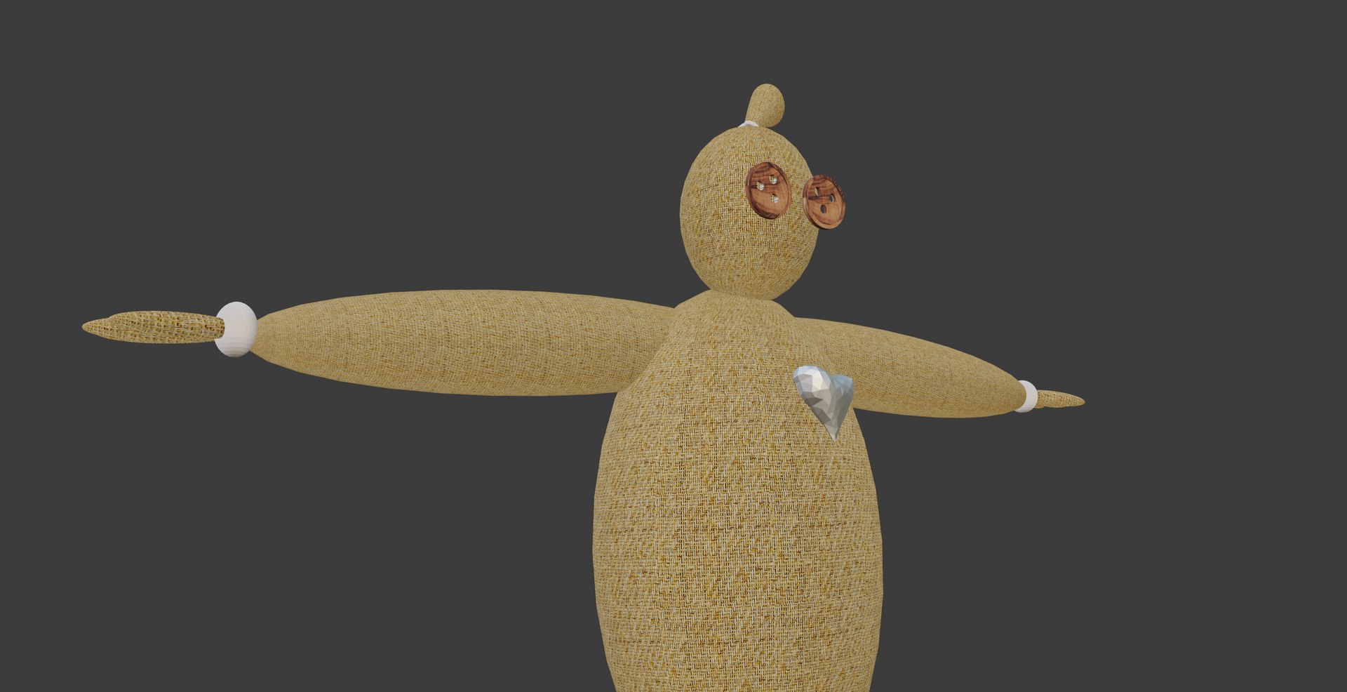 Voodoo Doll 3D Model - TurboSquid 1716099