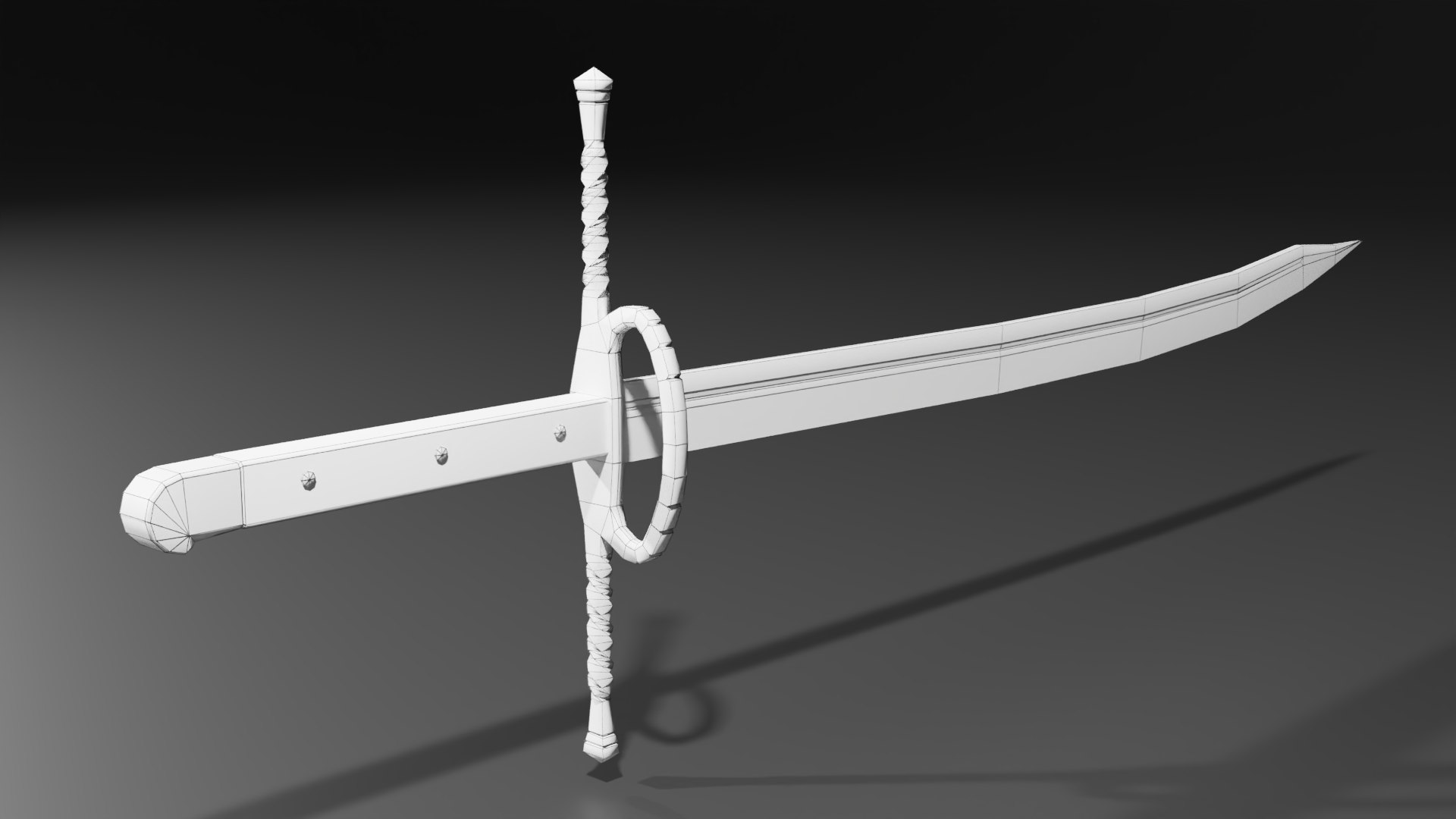 Kriegsmesser Medieval German Sword Model - TurboSquid 1983488