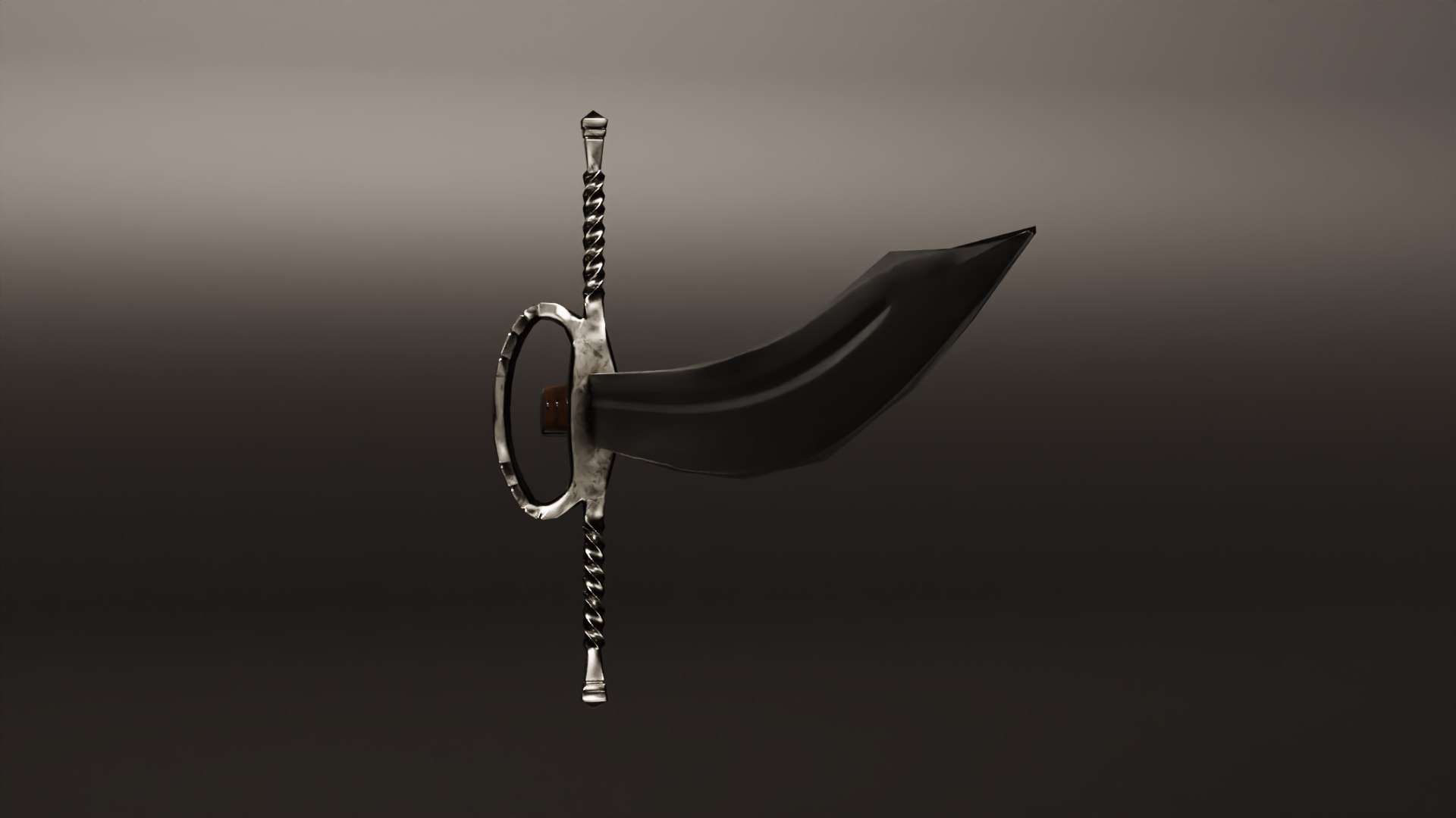 Kriegsmesser Medieval German Sword Model - TurboSquid 1983488