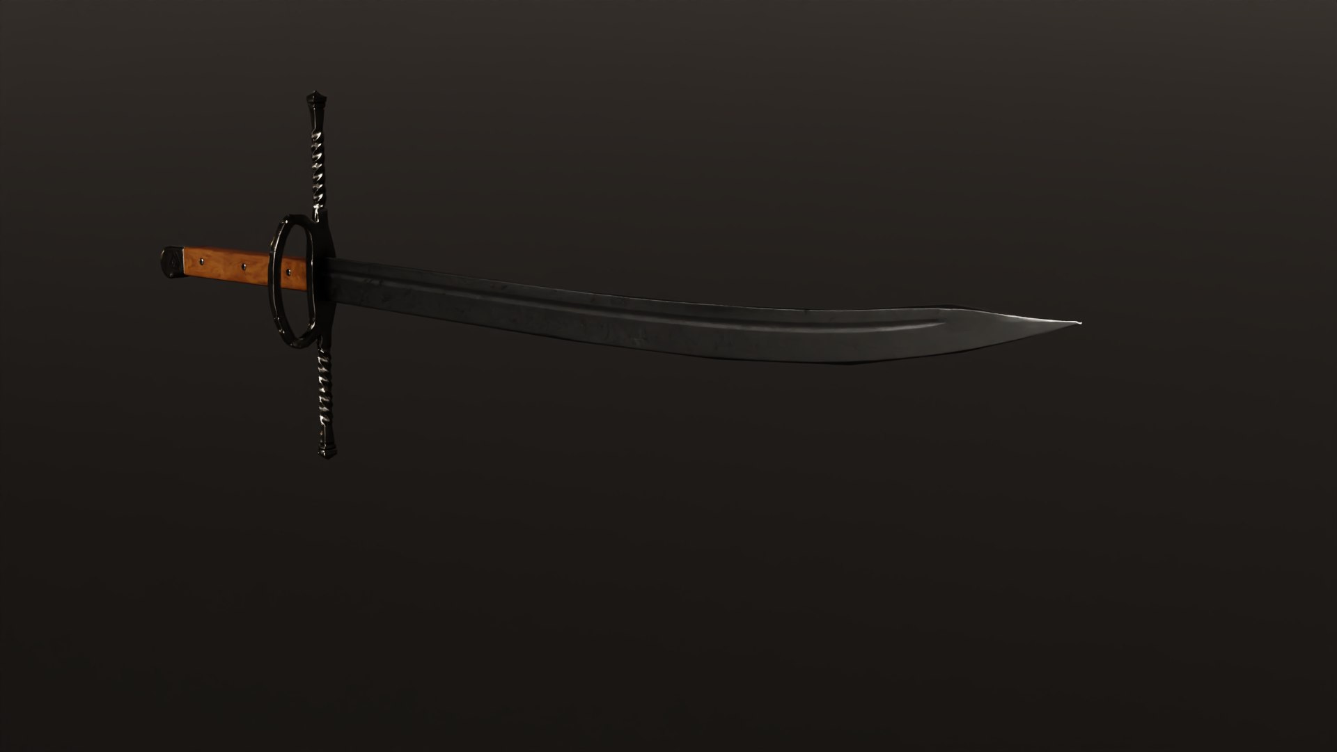 Kriegsmesser Medieval German Sword Model - TurboSquid 1983488