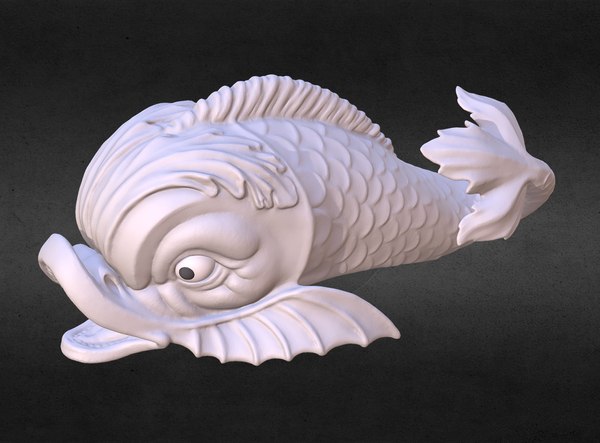 Cartoon Fish STL Models for Download | TurboSquid