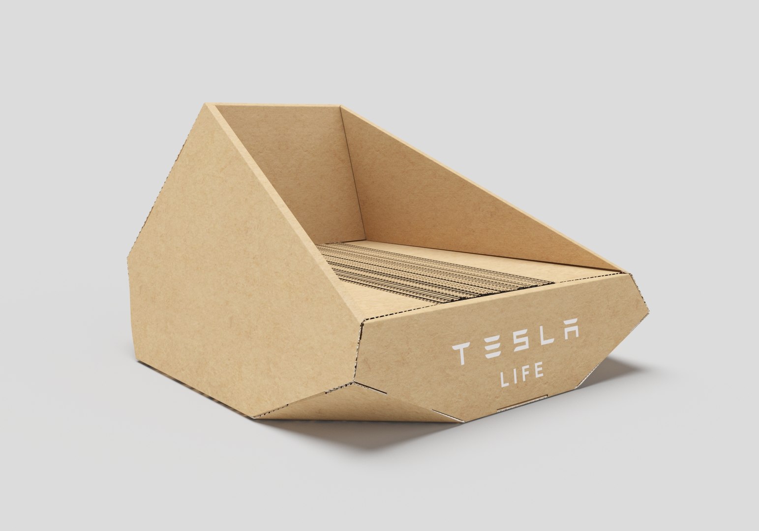 3D Tesla Cat Bed - TurboSquid 2109571