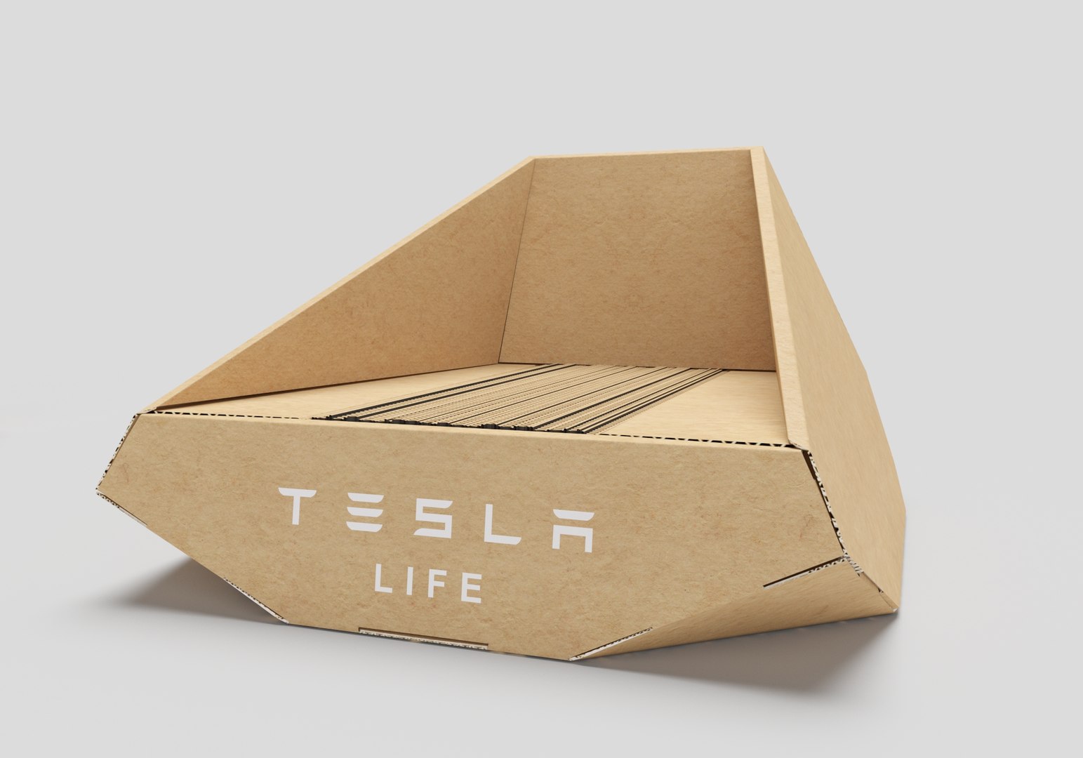 3D Tesla Cat Bed - TurboSquid 2109571