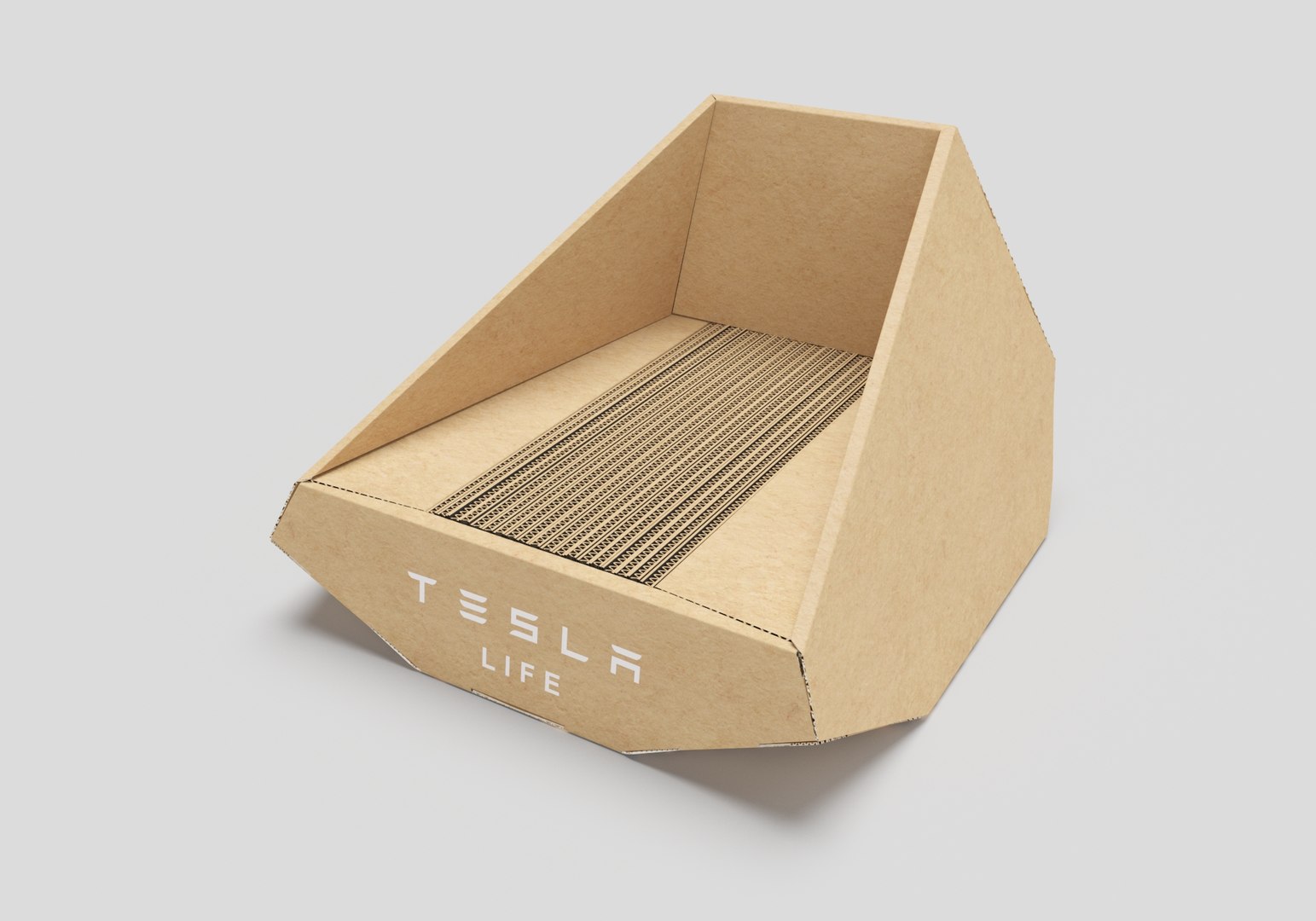 3D Tesla Cat Bed - TurboSquid 2109571