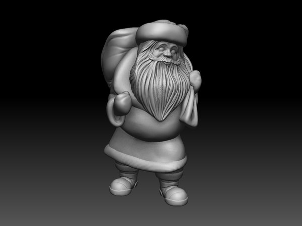 Santa Claus STL Models for Download | TurboSquid
