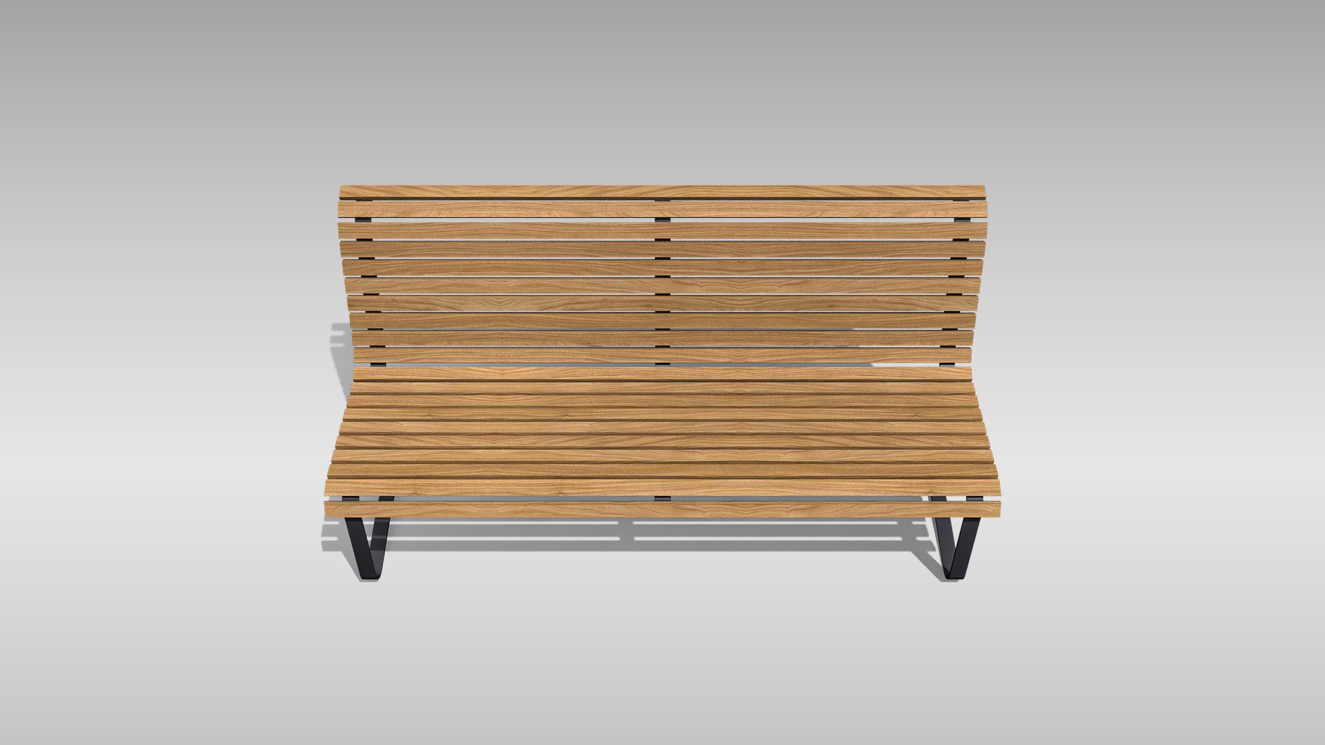 Park Bench 02 3D Model - TurboSquid 1753208