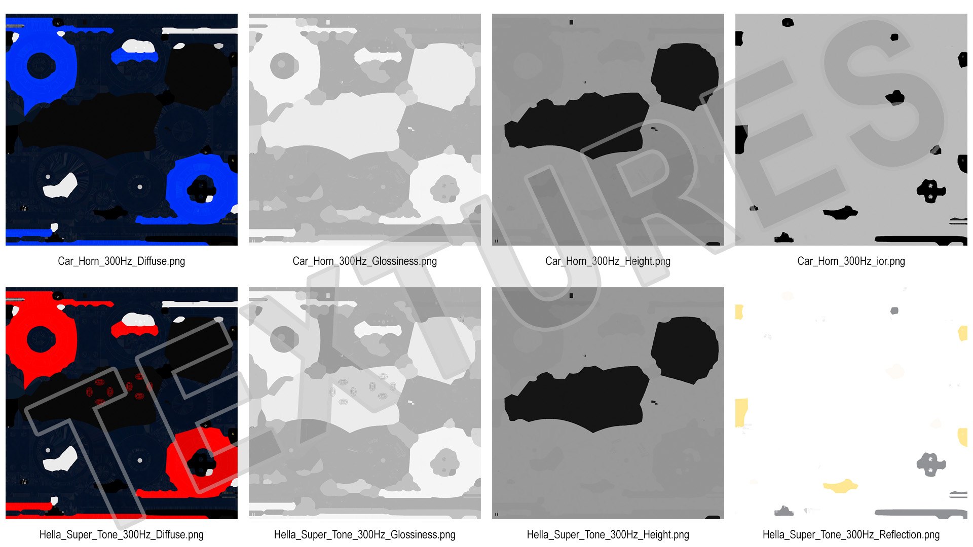3D tone 300hz electric car model - TurboSquid 1627799