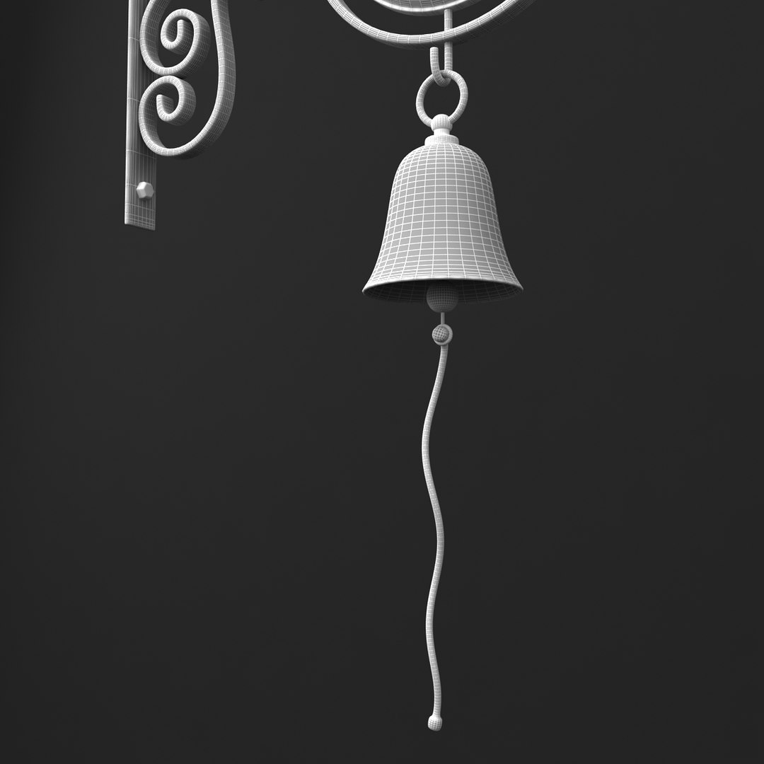 3d model outdoor clock