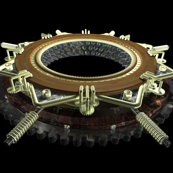 cinema4d steampunk window frame
