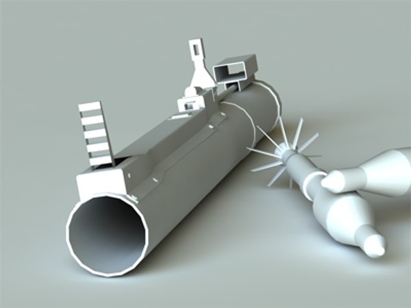 3d model m72 rockets