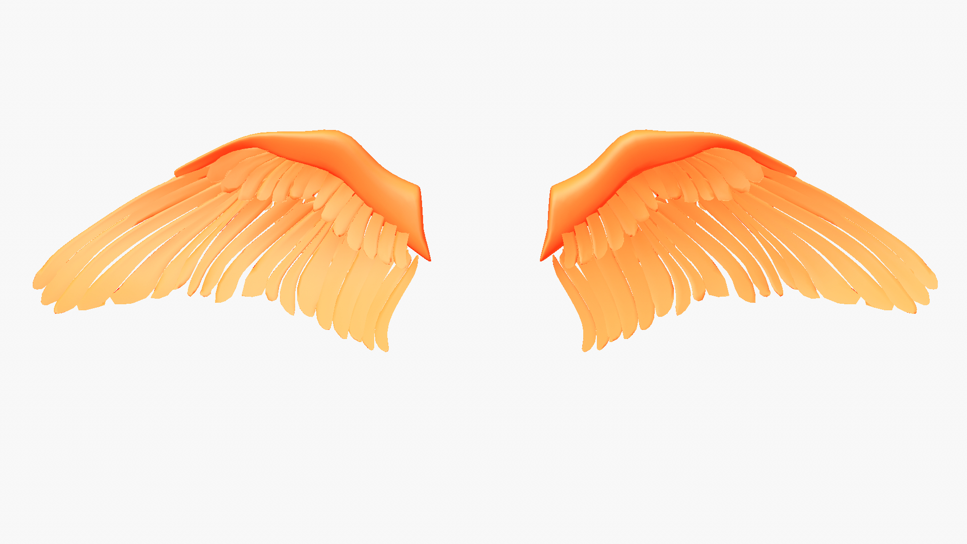 Low poly wings 3D model - TurboSquid 1965852