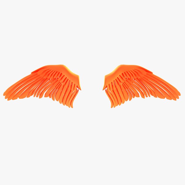 3D модель low poly wings - TurboSquid 1965852
