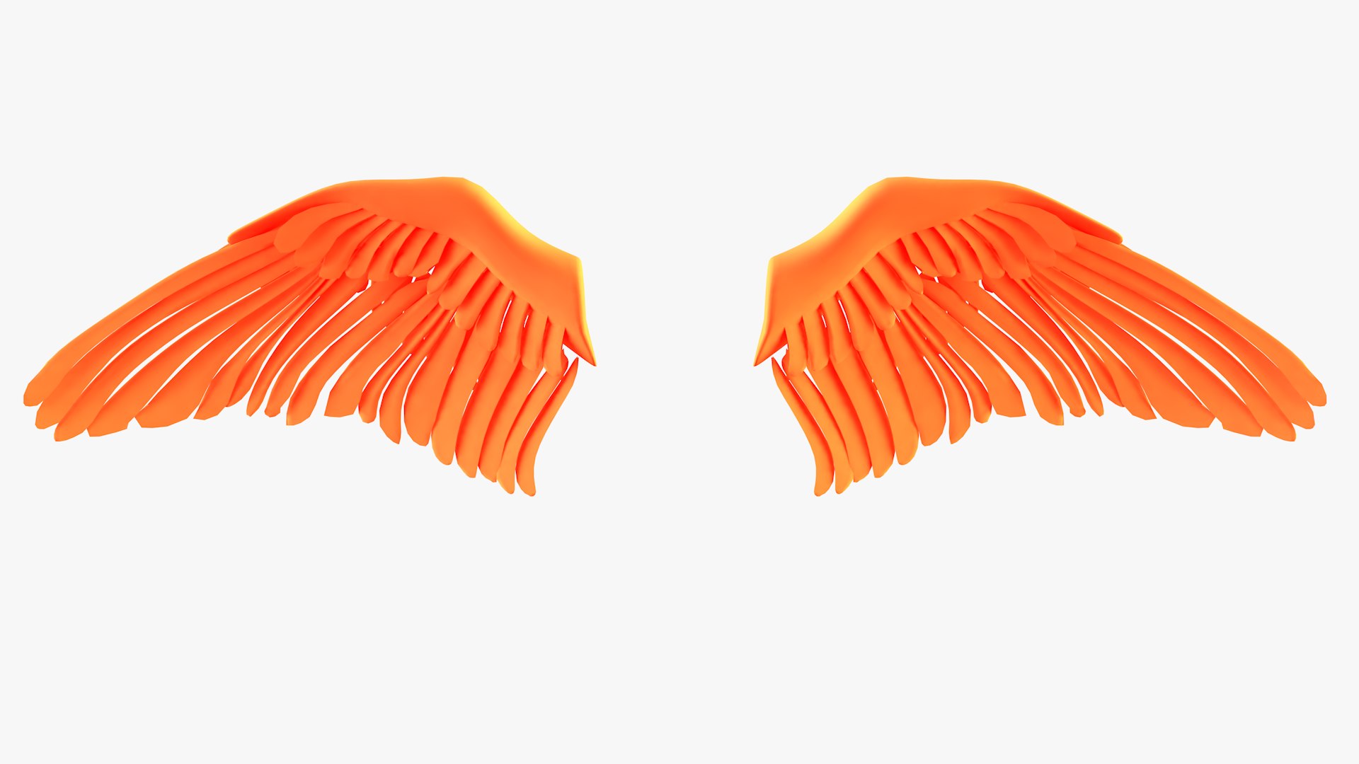 low poly wings Modelo 3D - TurboSquid 1965852