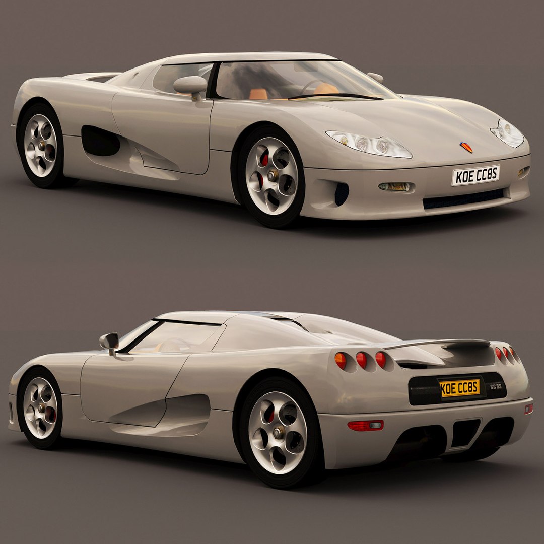 3D koenigsegg cc8 s 2002 model - TurboSquid 2046989