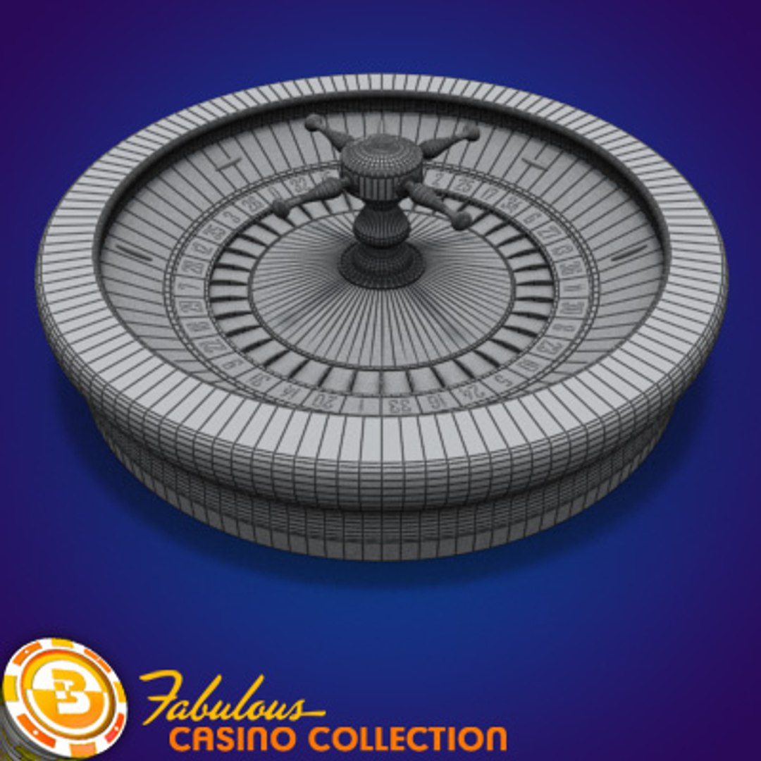 3d European Roulette Wheel - Model