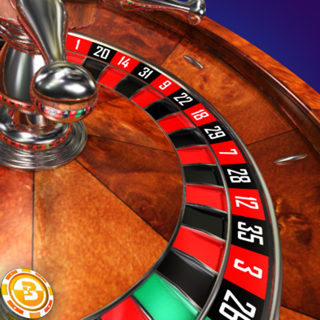 3d European Roulette Wheel - Model