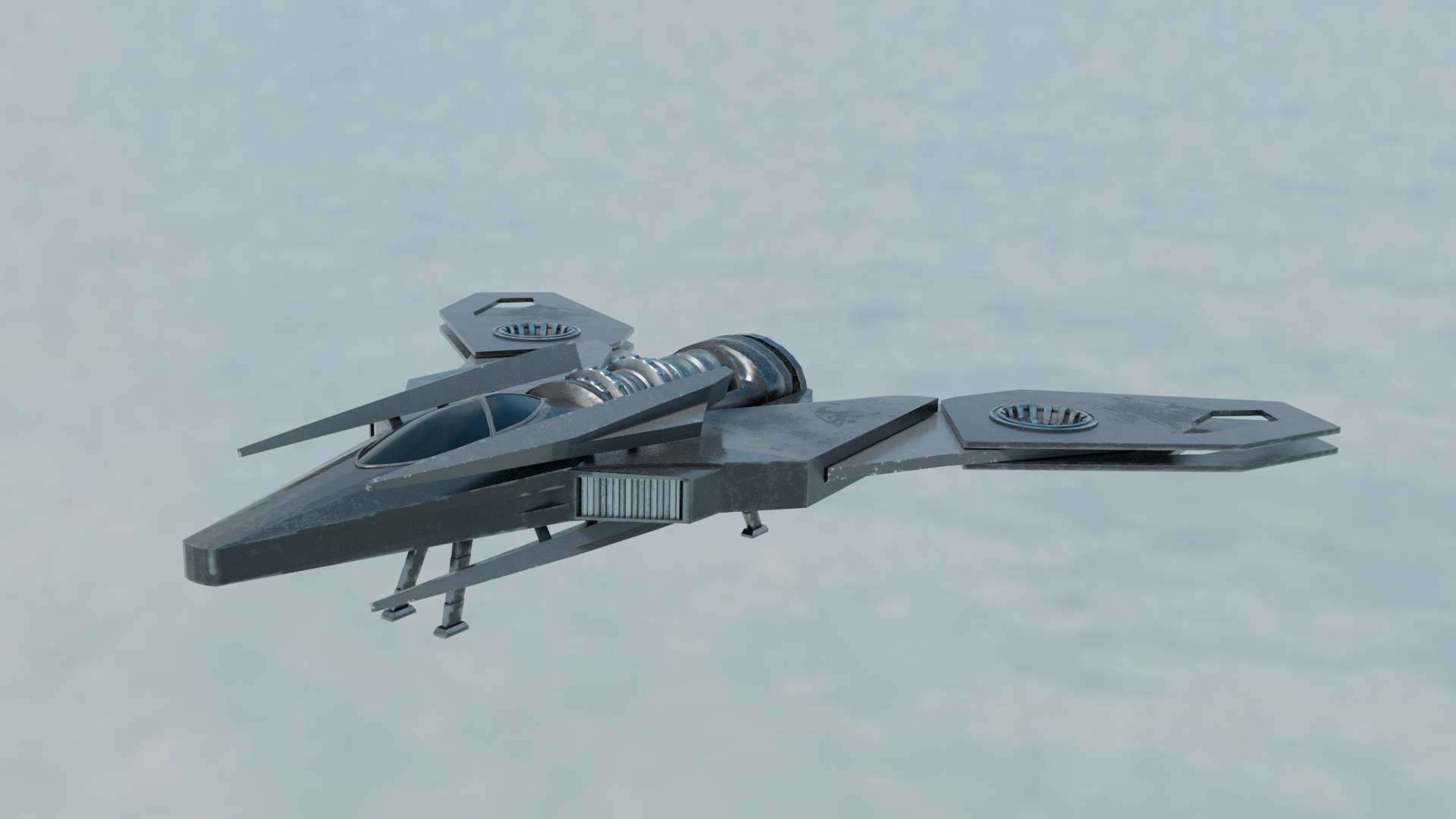 Spaceship Model - TurboSquid 1325828