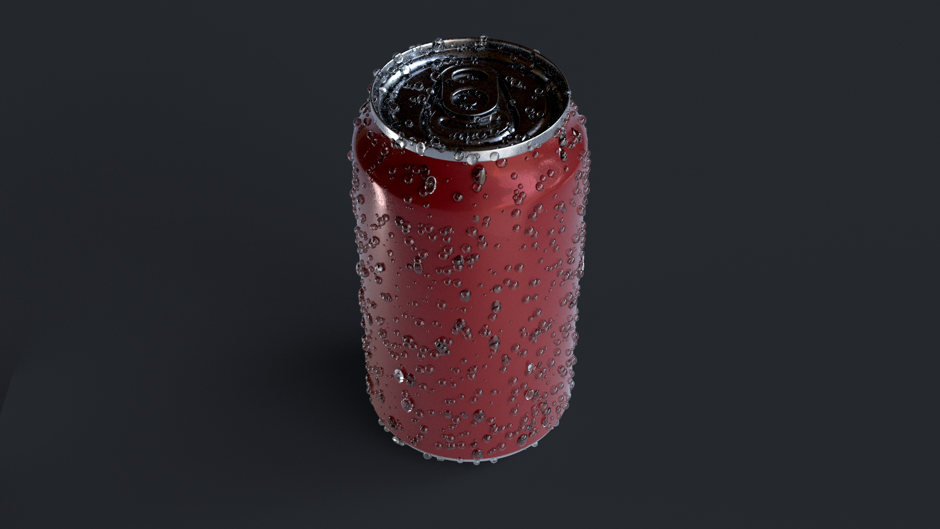 3D Standard Can With Droplets Model - TurboSquid 2248418