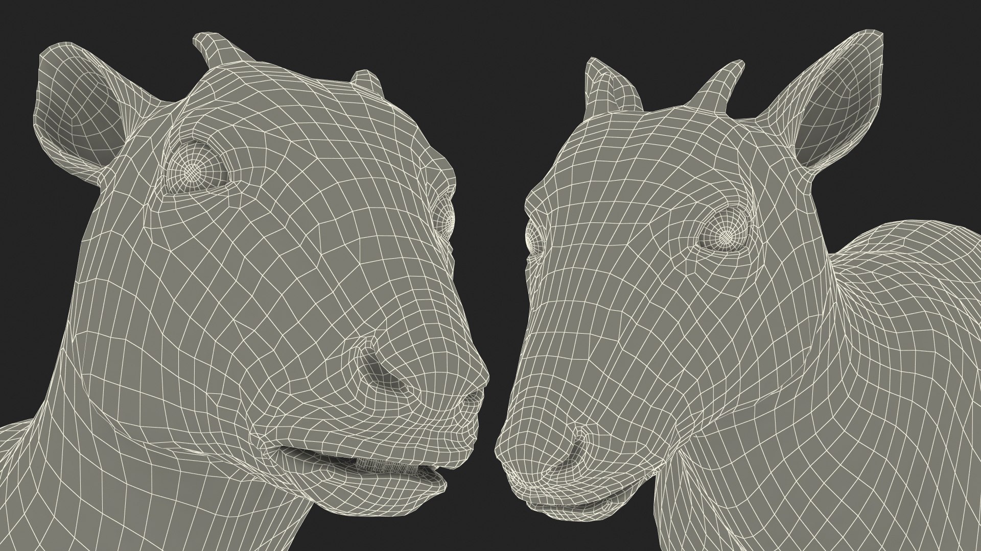 3D Saola Walking Pose Fur Model - TurboSquid 2202816