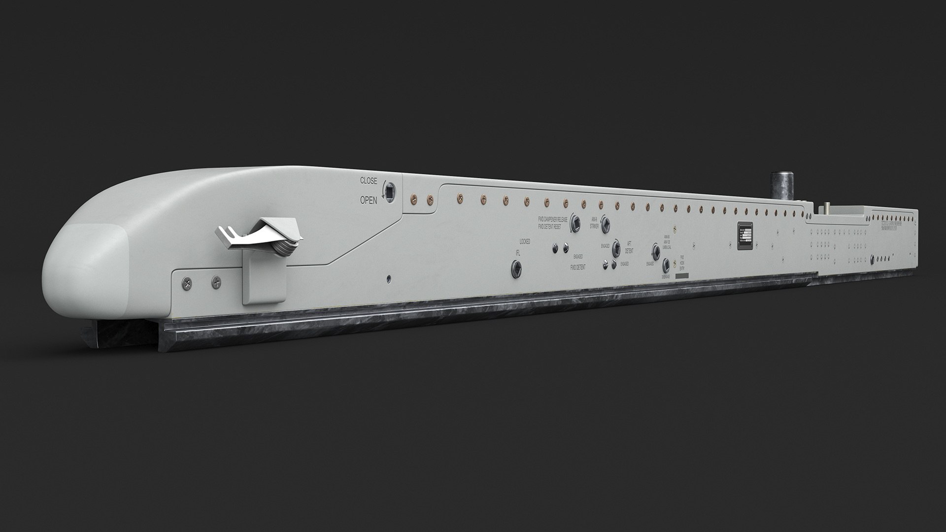 3D Missile Launcher LAU-129 Model - TurboSquid 2295504