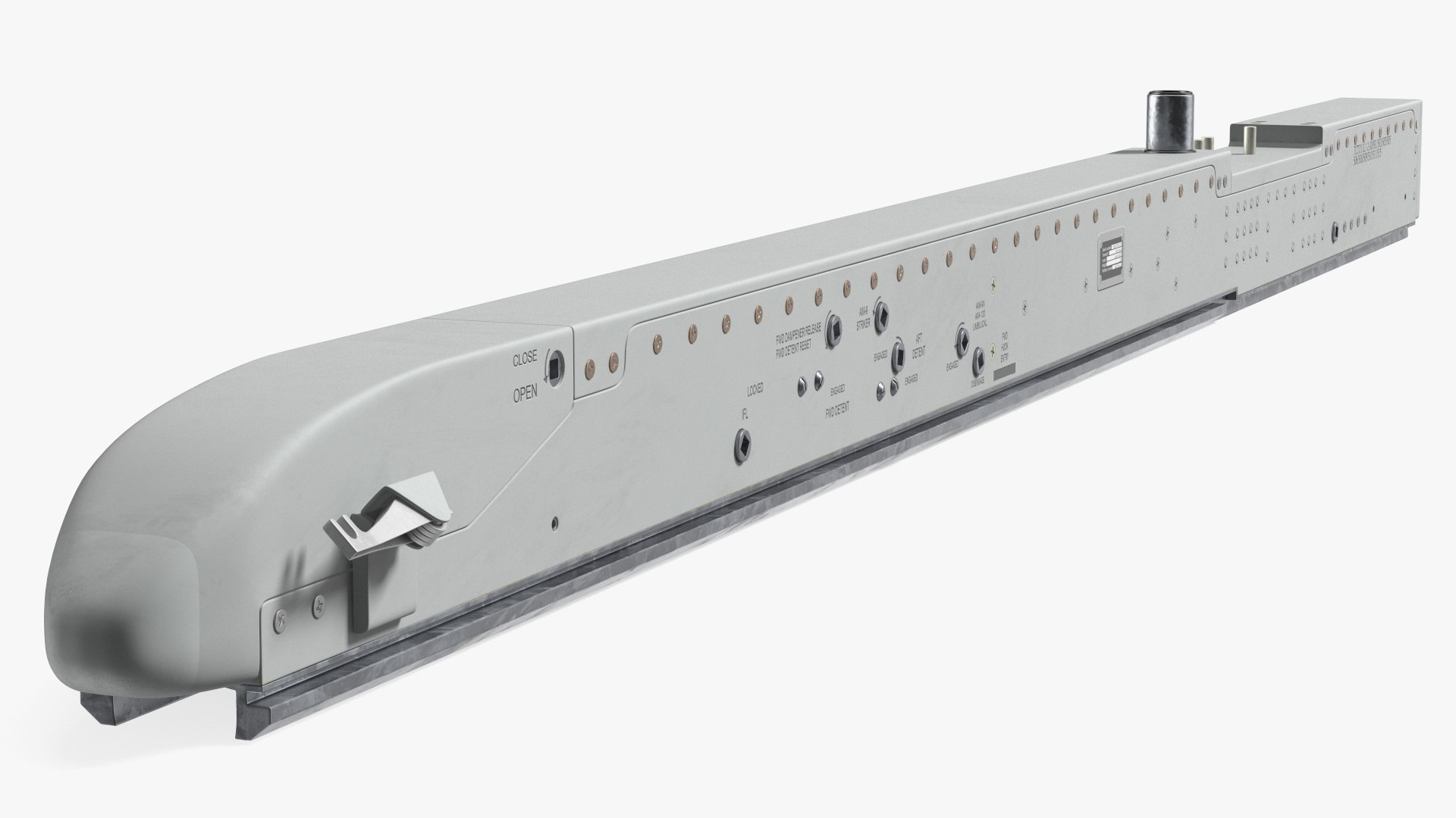 3D Missile Launcher LAU-129 Model - TurboSquid 2295504