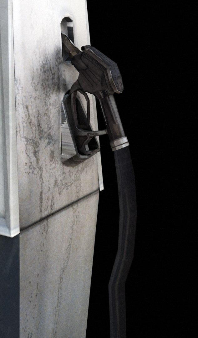 Gasoline Vintage 3d Model