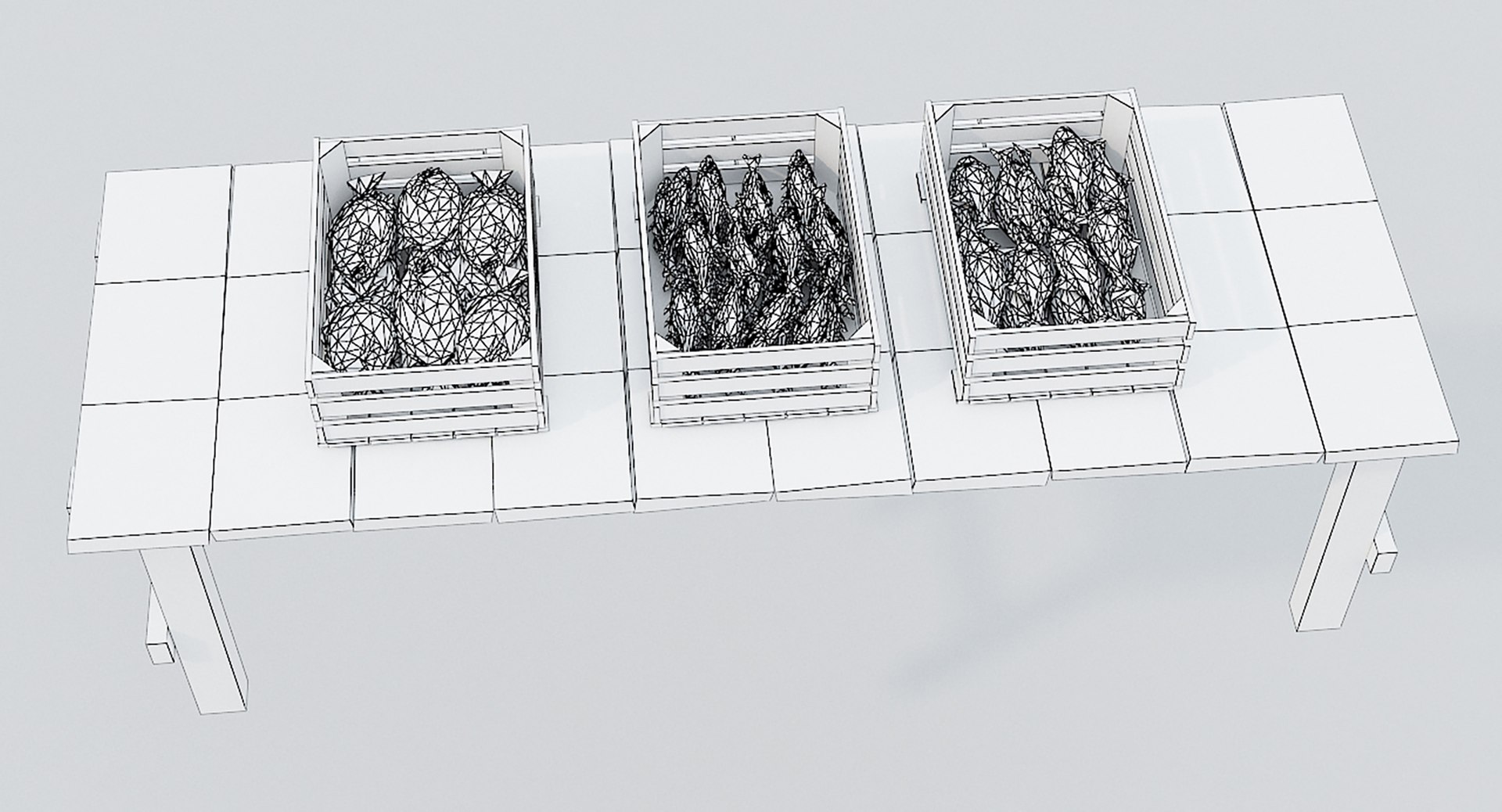 Fish Market 3D Model - TurboSquid 1746373