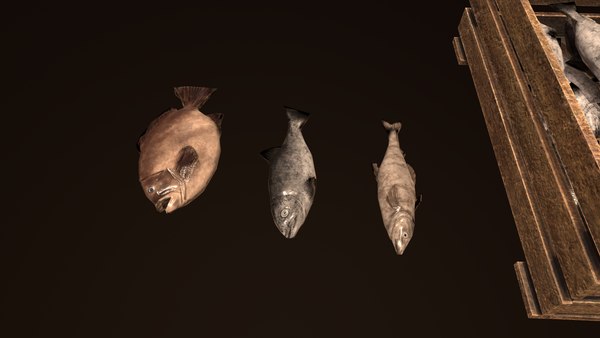 Fish market 3D model - TurboSquid 1746373