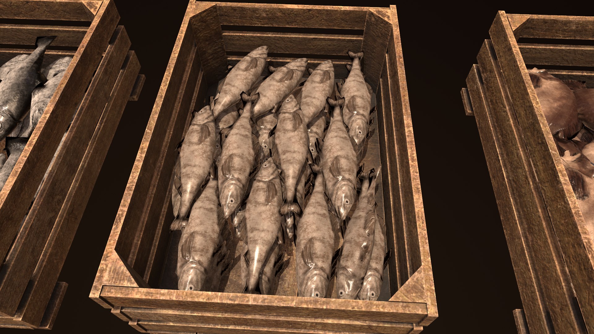 Fish Market 3D Model - TurboSquid 1746373