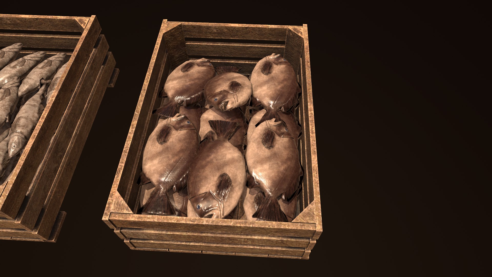 Fish Market 3D Model - TurboSquid 1746373