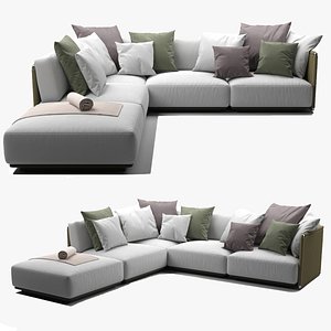 3D Flexform Eddy OUTDOOR Sofa Model - TurboSquid 1976877