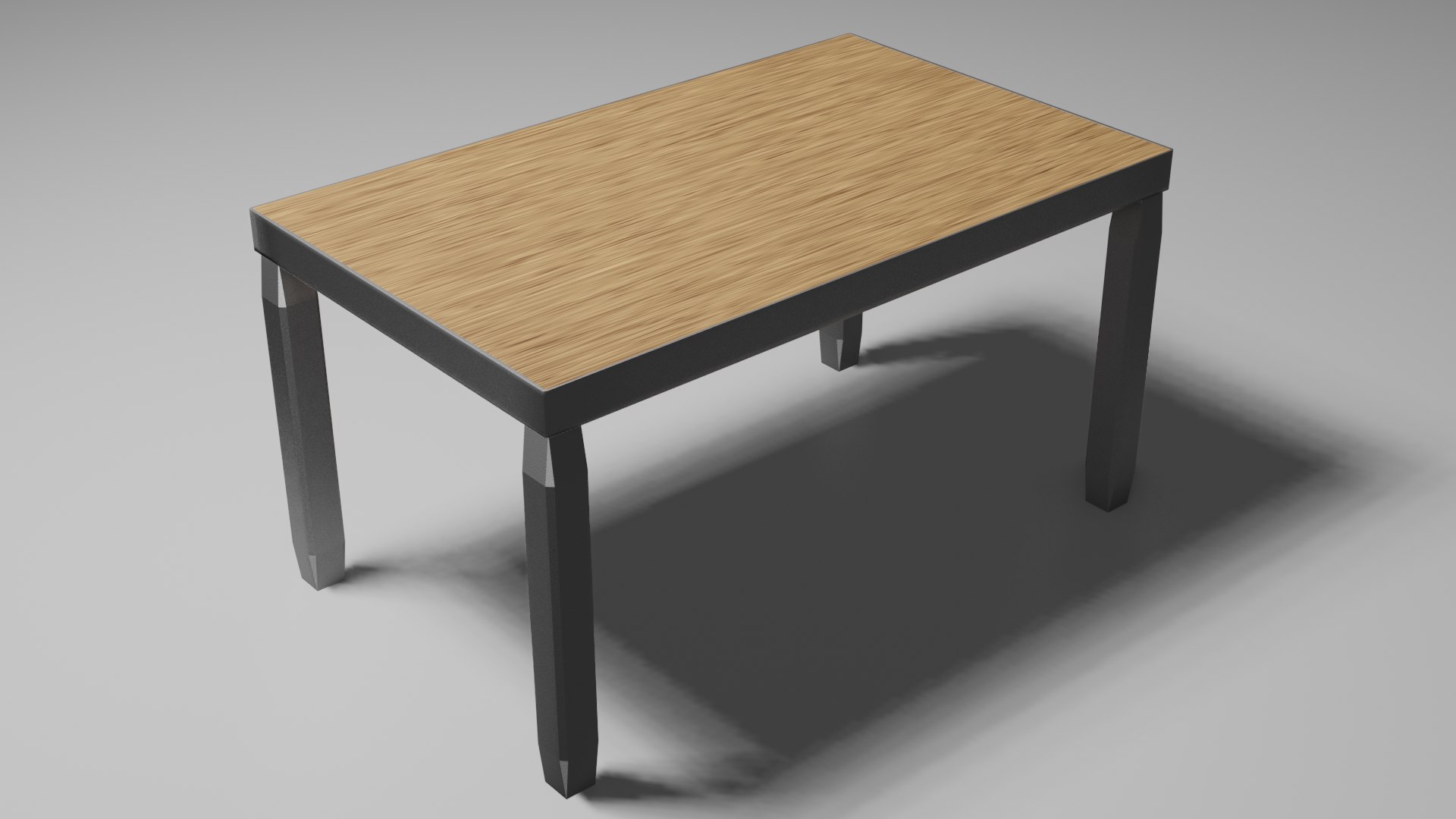 Wooden Table 3D model - TurboSquid 1761984
