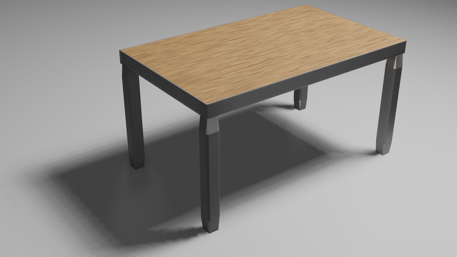 Wooden Table 3D model - TurboSquid 1761984