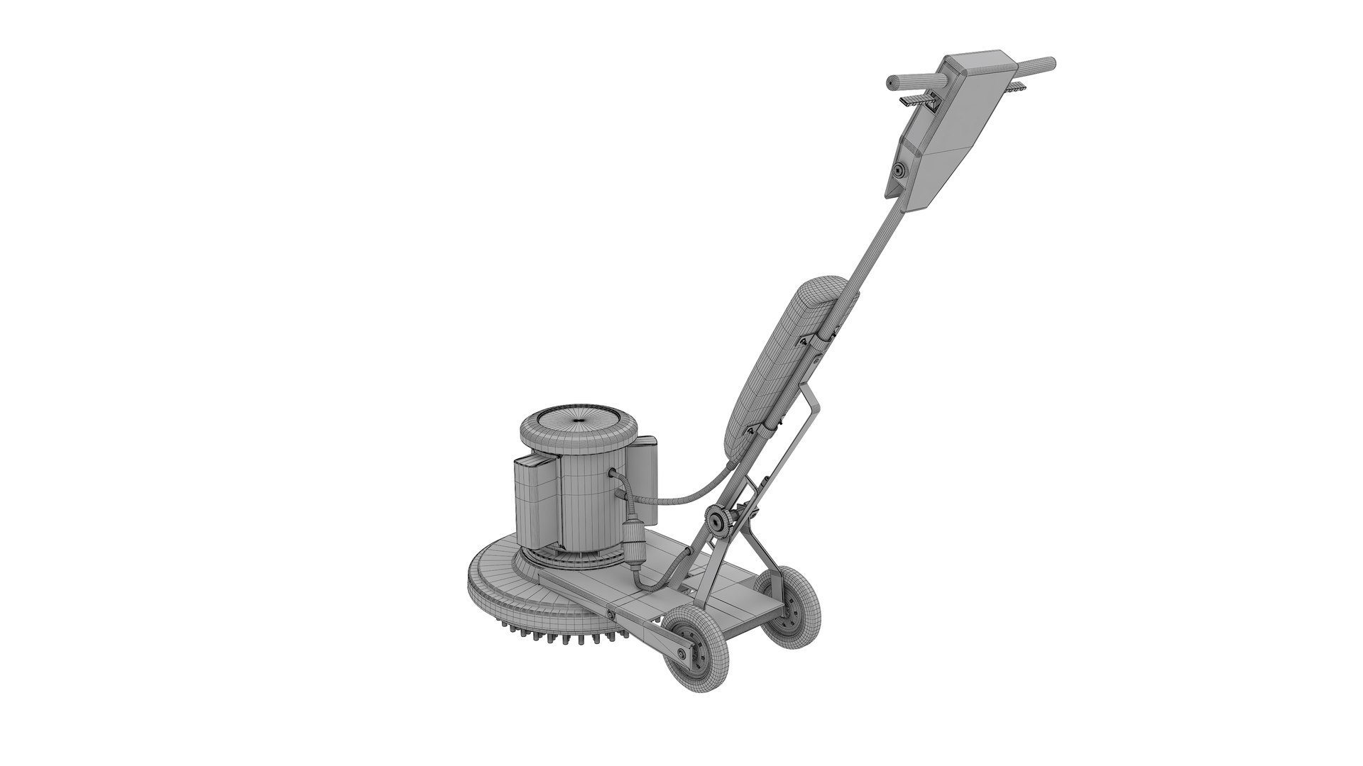 3D Model Floor Cleaner Machine - TurboSquid 2257669