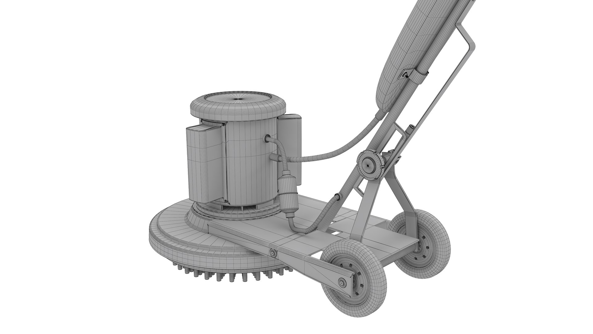 3D Model Floor Cleaner Machine - TurboSquid 2257669