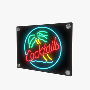 Bar Sign 3D Models for Download | TurboSquid