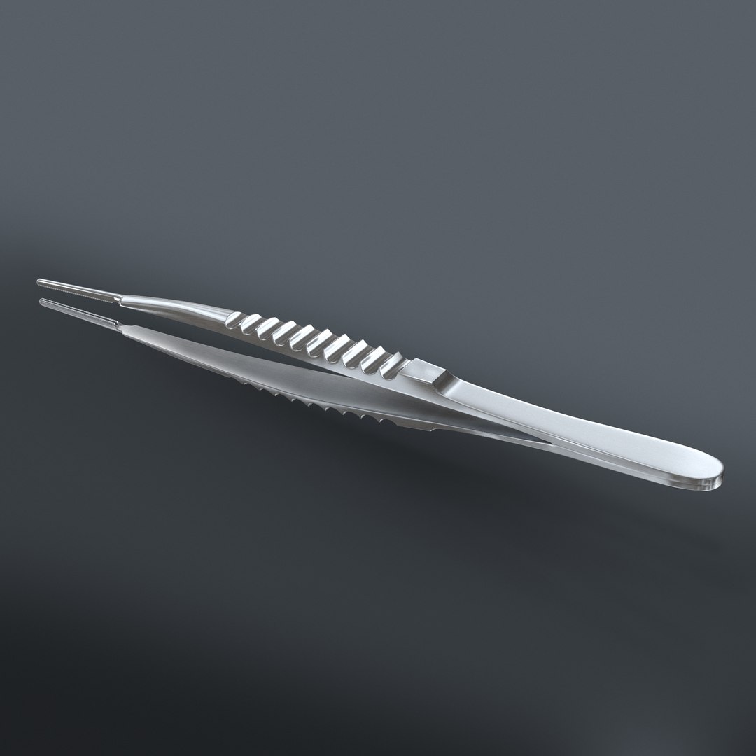 3D Tissue Forceps - TurboSquid 1245323