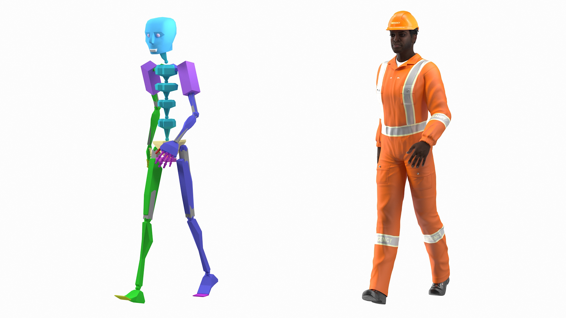 Free 3D Model African American Rescuer Rigged Man - TurboSquid 1673946