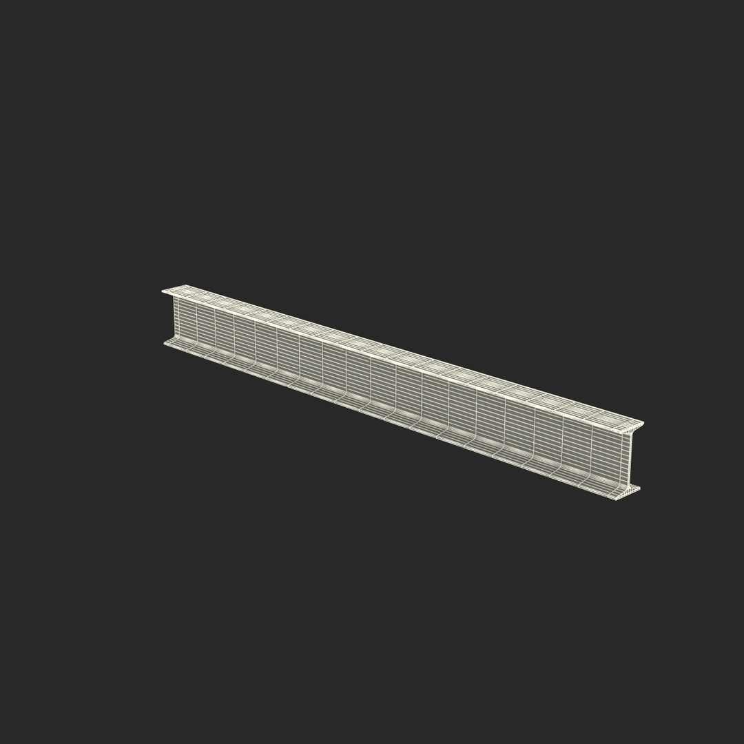 3d Model Iron Beam 3
