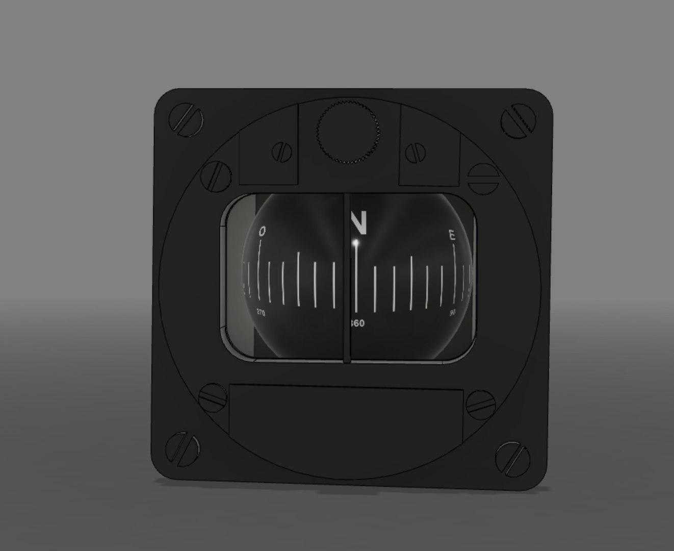 Aircraft Compass 3D - TurboSquid 1933242