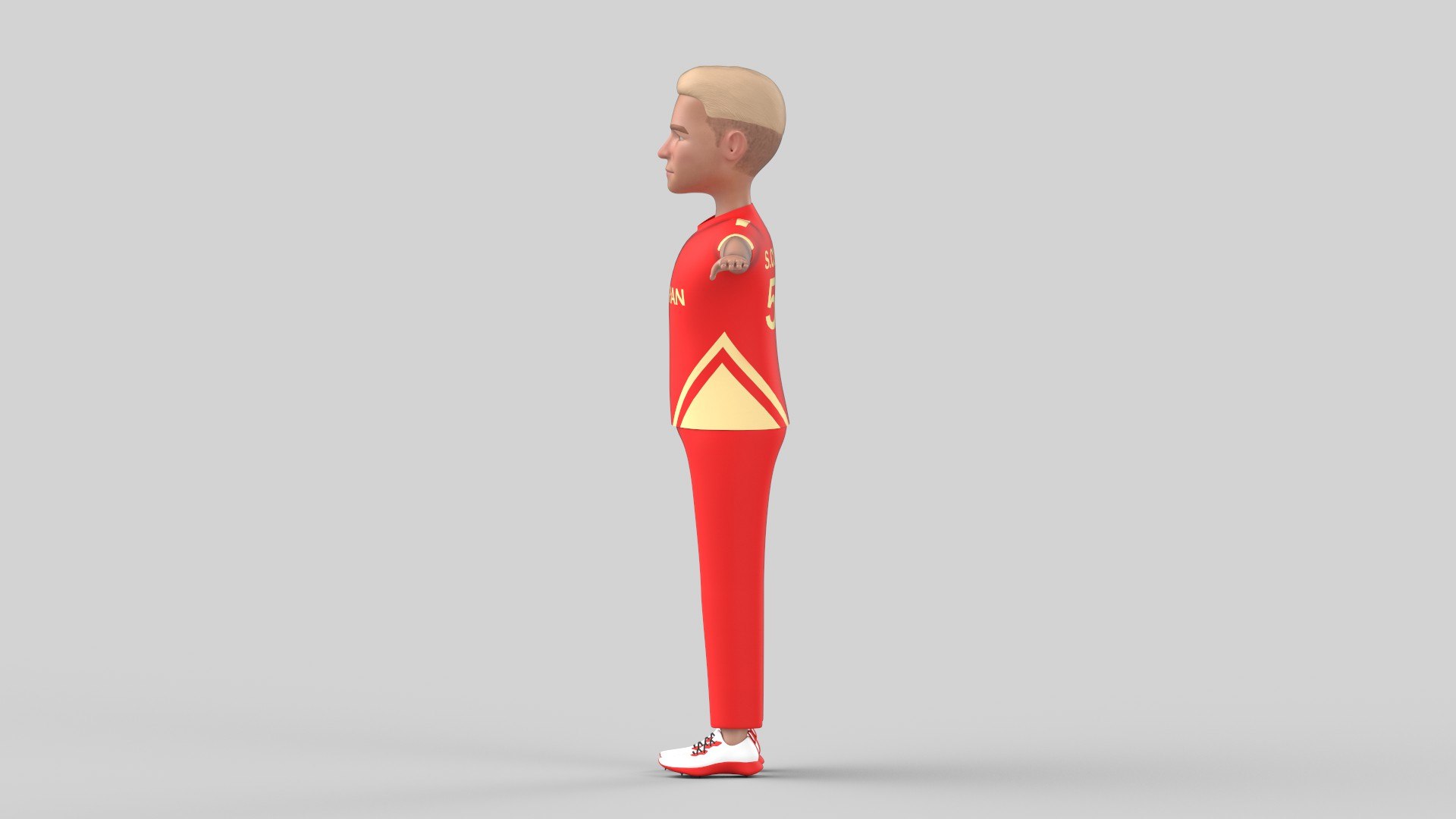 Sam Curran 3D Model - TurboSquid 2089373