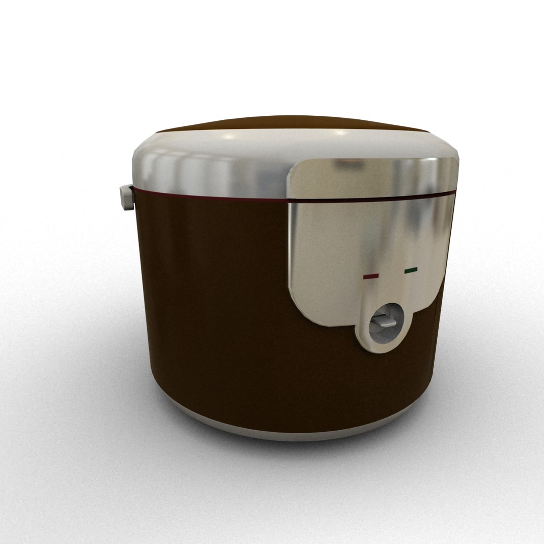 Rice Cooker 3d Model
